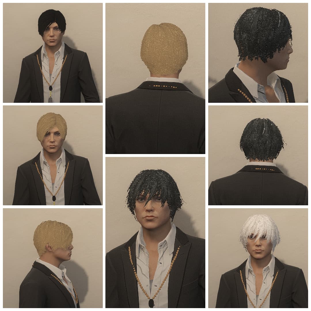[PAID] [CLOTHING] Hairstyle pack | 2 MP Male & 2 MP Female - FiveM Search