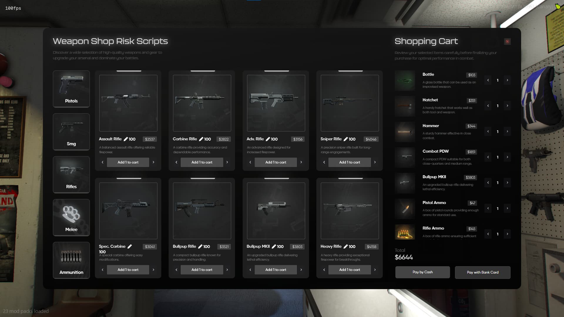Weapon Shop [ESX, QBCore, QBox] - FiveM Releases - Cfx.re Community