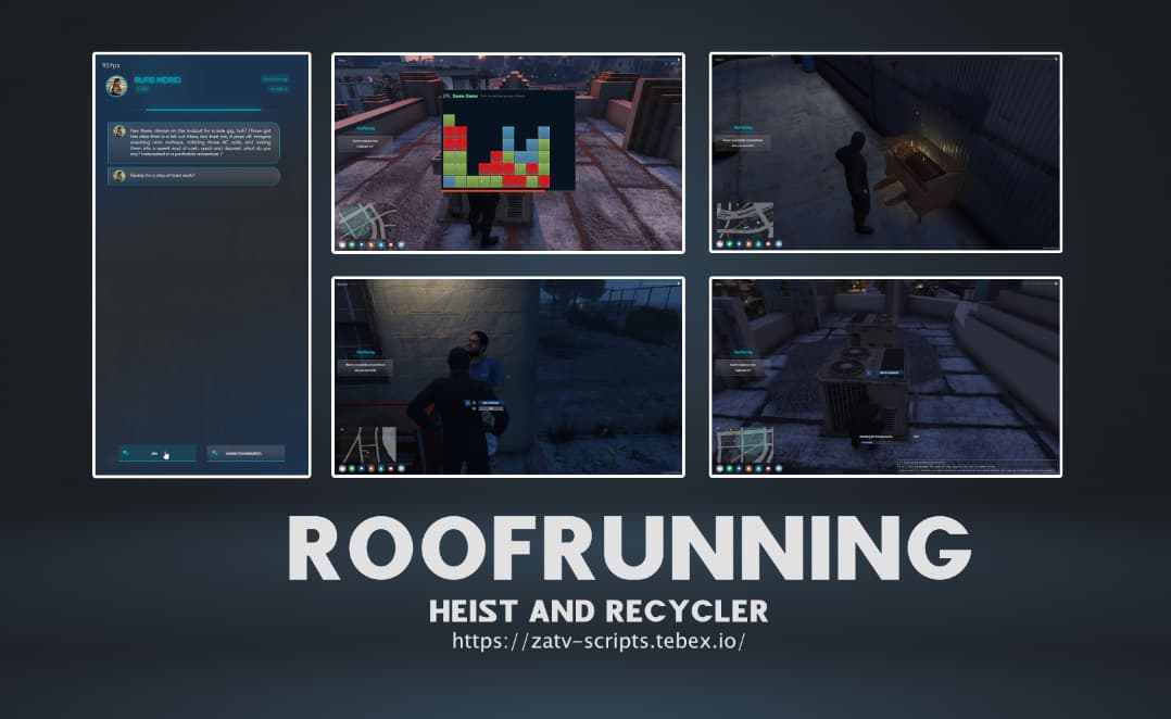 [ZaT-SCRIPTS][QBCore/ESX] FIVEM ROOFRUNNING (Outdated) - FiveM Releases ...