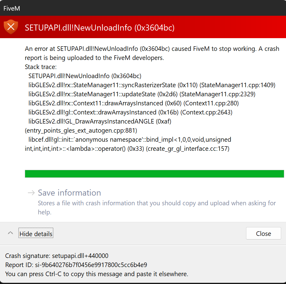 Keep crashing over and over and over and over and over and over and ...