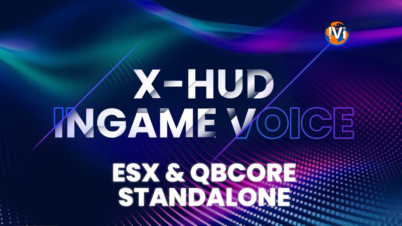 [ESX, QB, STANDALONE] X-HUD IngameVoice - Modern Voice Chat - FiveM ...