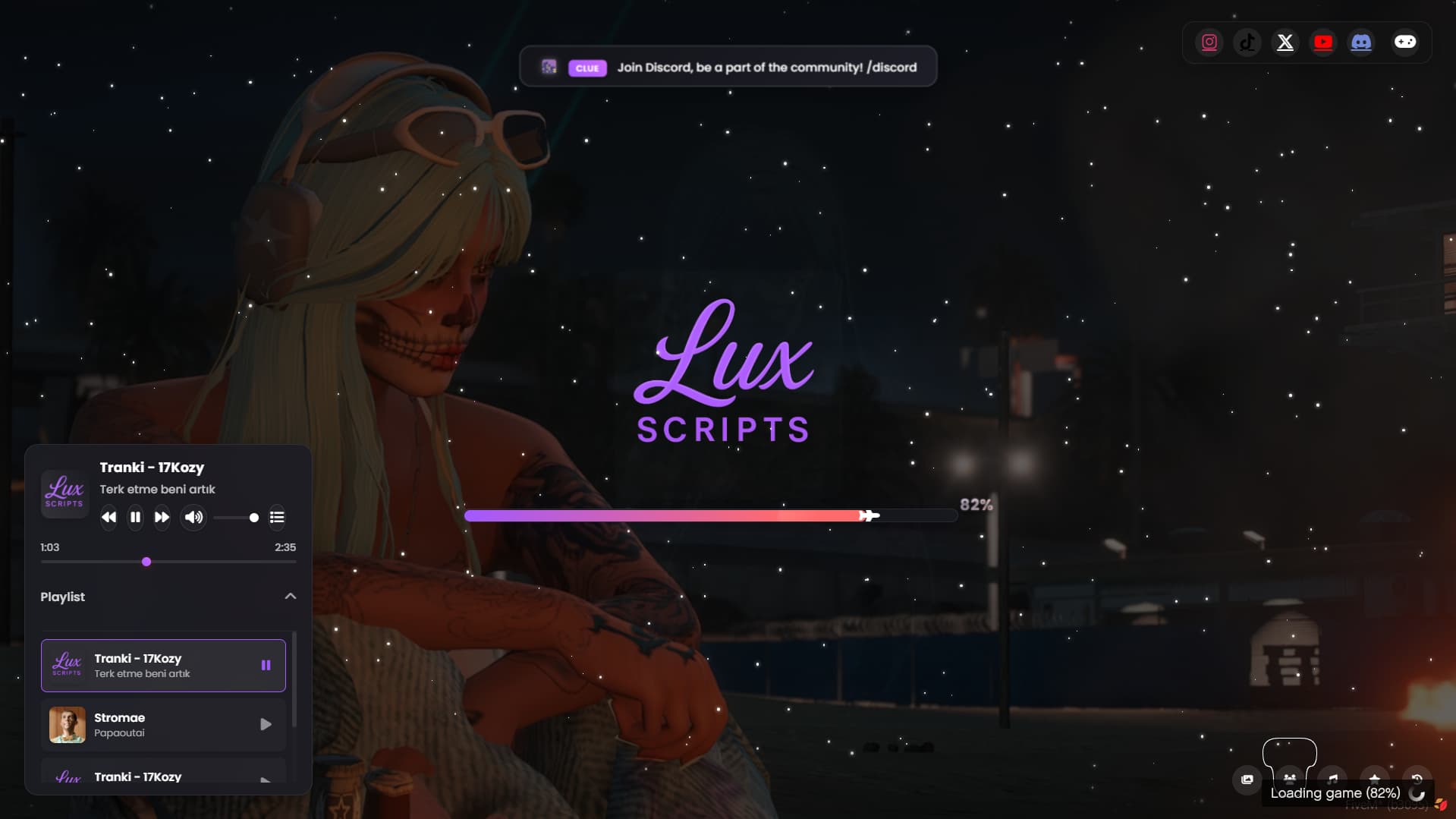 [PAID] Lux Scripts - Loading Screen - FiveM Releases - Cfx.re Community