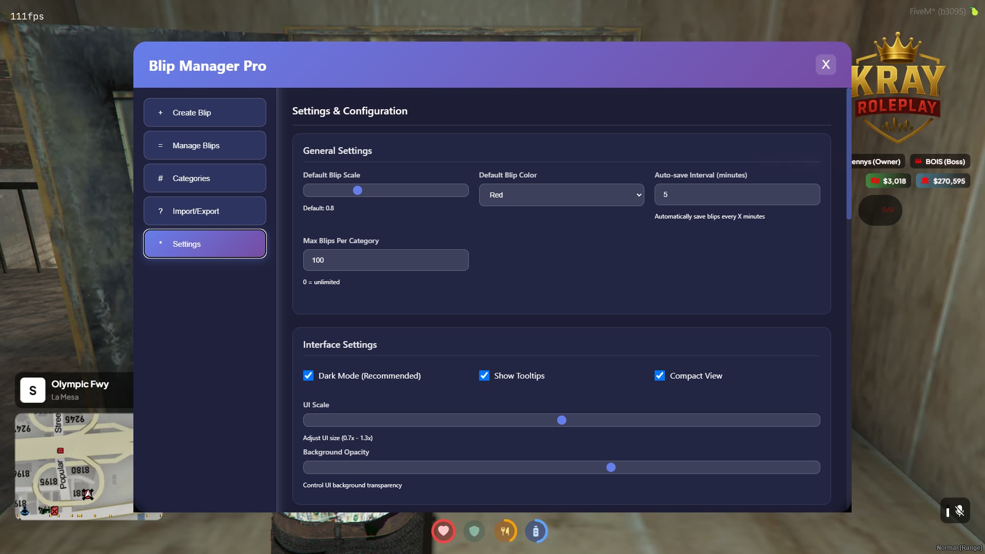 Kray Scripts - Blip Manager Pro - FiveM Releases - Cfx.re Community