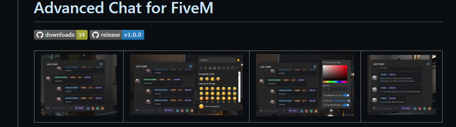 LGF Chat V4 - FiveM Releases - Cfx.re Community