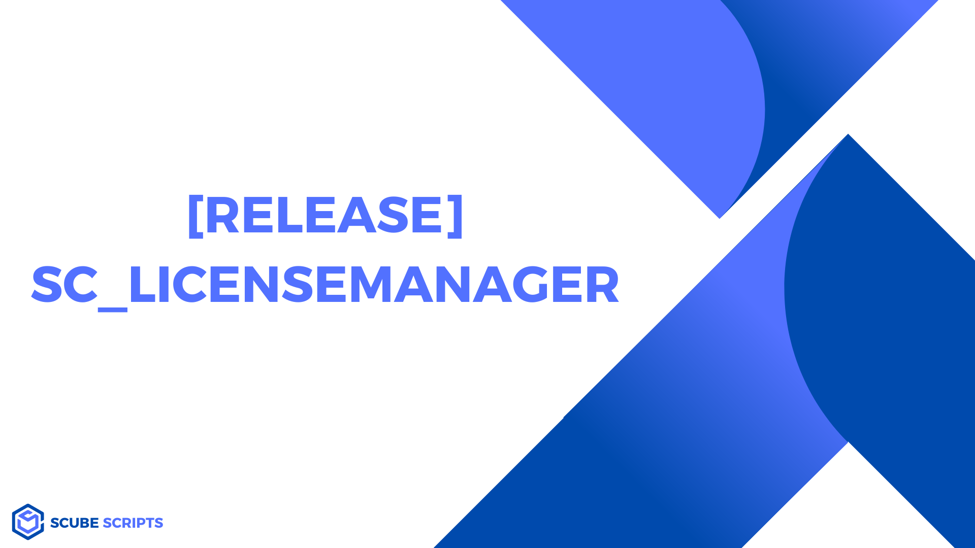 [ESX] Licensemanager - FiveM Releases - Cfx.re Community