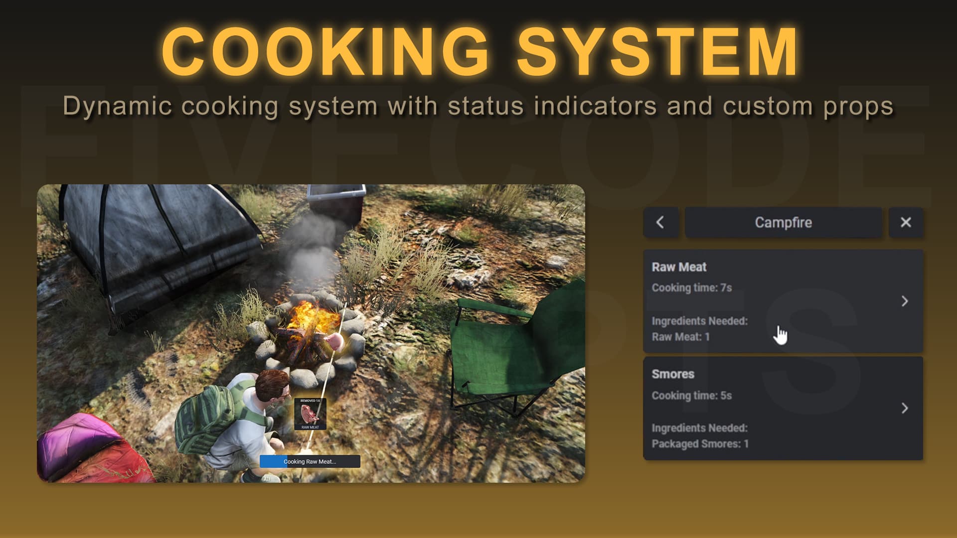 [PAID][ESX/QB/QBOX] Camping Script - FiveM Releases - Cfx.re Community