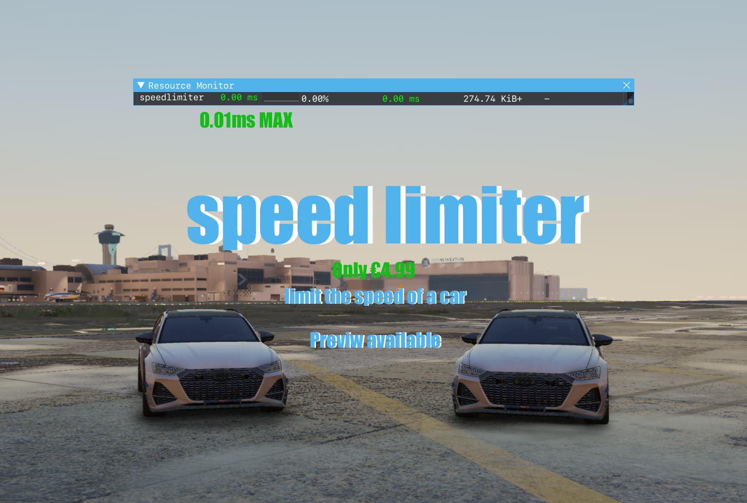 [Standalone] [HV] speed limiter - FiveM Releases - Cfx.re Community