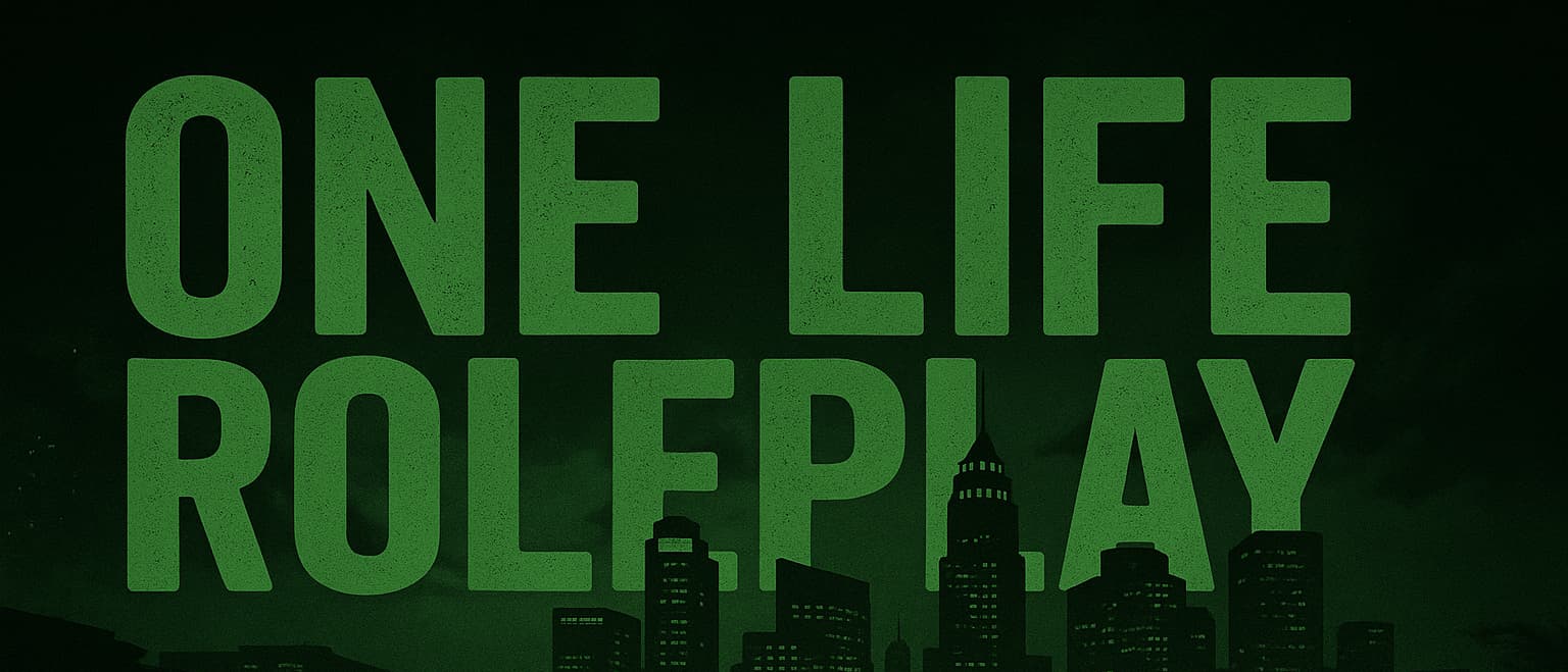 One Life RP — Where Every Choice Matters - Server Bazaar - Cfx.re Community