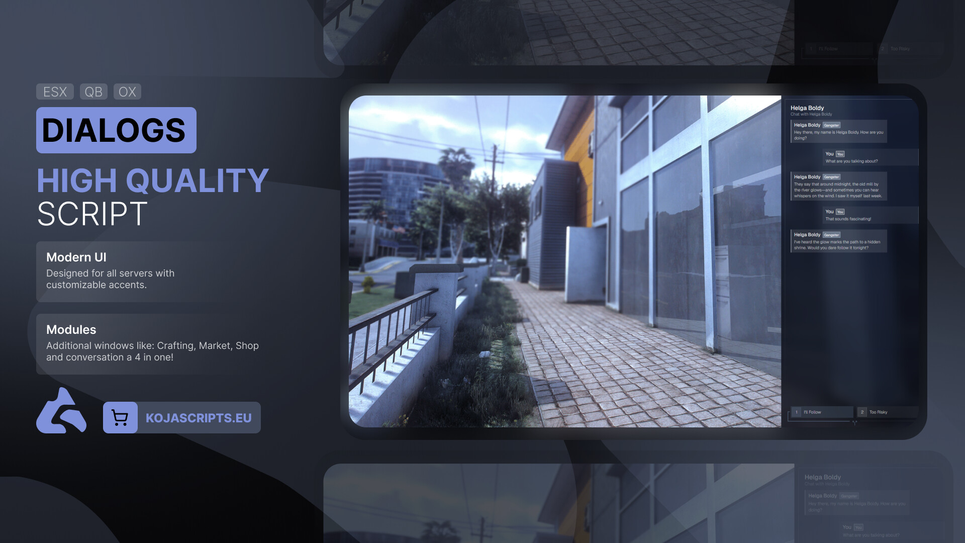 Advanced Dialogs [PAID] - FiveM Releases - Cfx.re Community