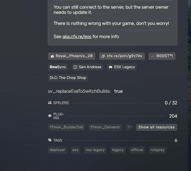 How do I add my socials on the FiveM Server Page - Server Discussion - Cfx.re Community