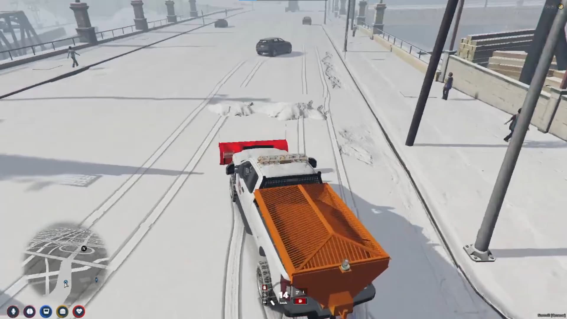 [PAID][ESX/QBCore] Snow Plow Job System | Weather-Based Dynamic Snow ...