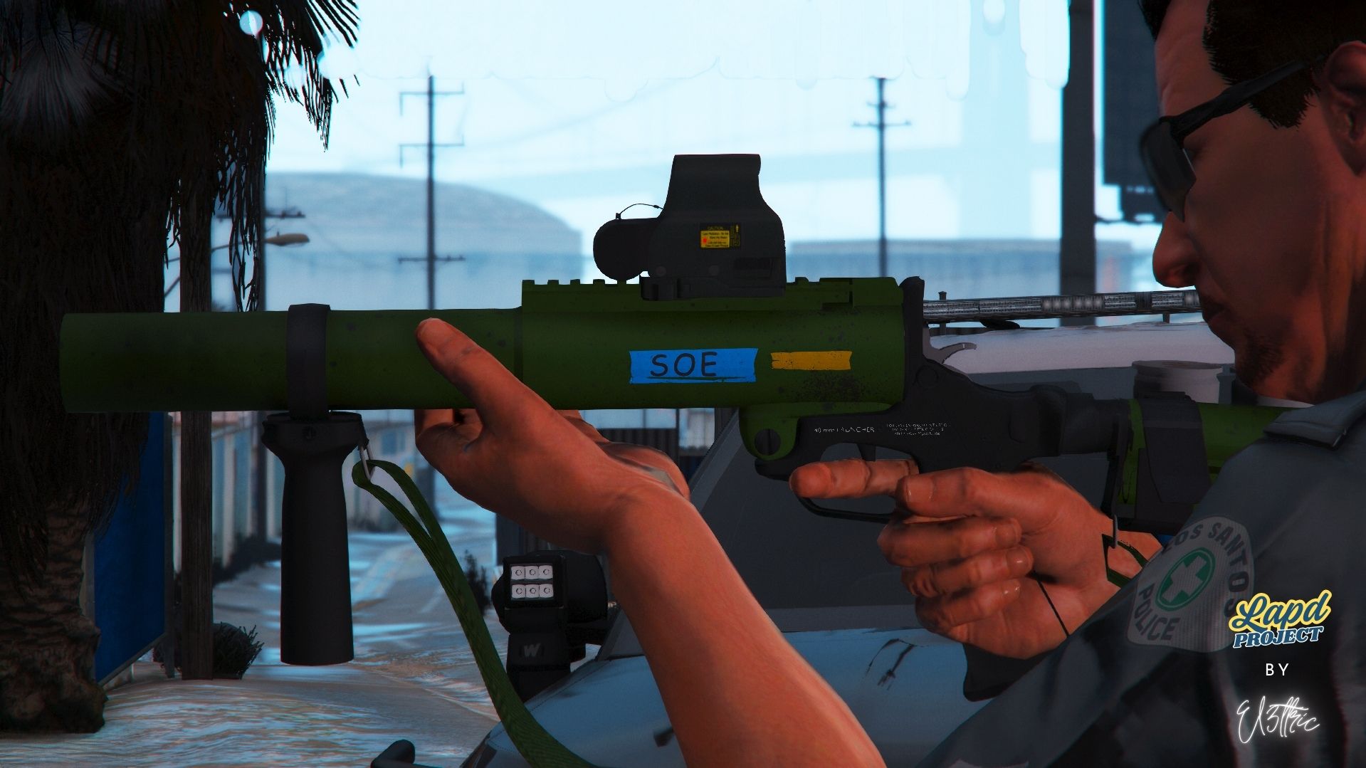 LAPD 40MM LESS LETHAL LAUNCHER V - 2.0 by El3ttric Models - FiveM ...