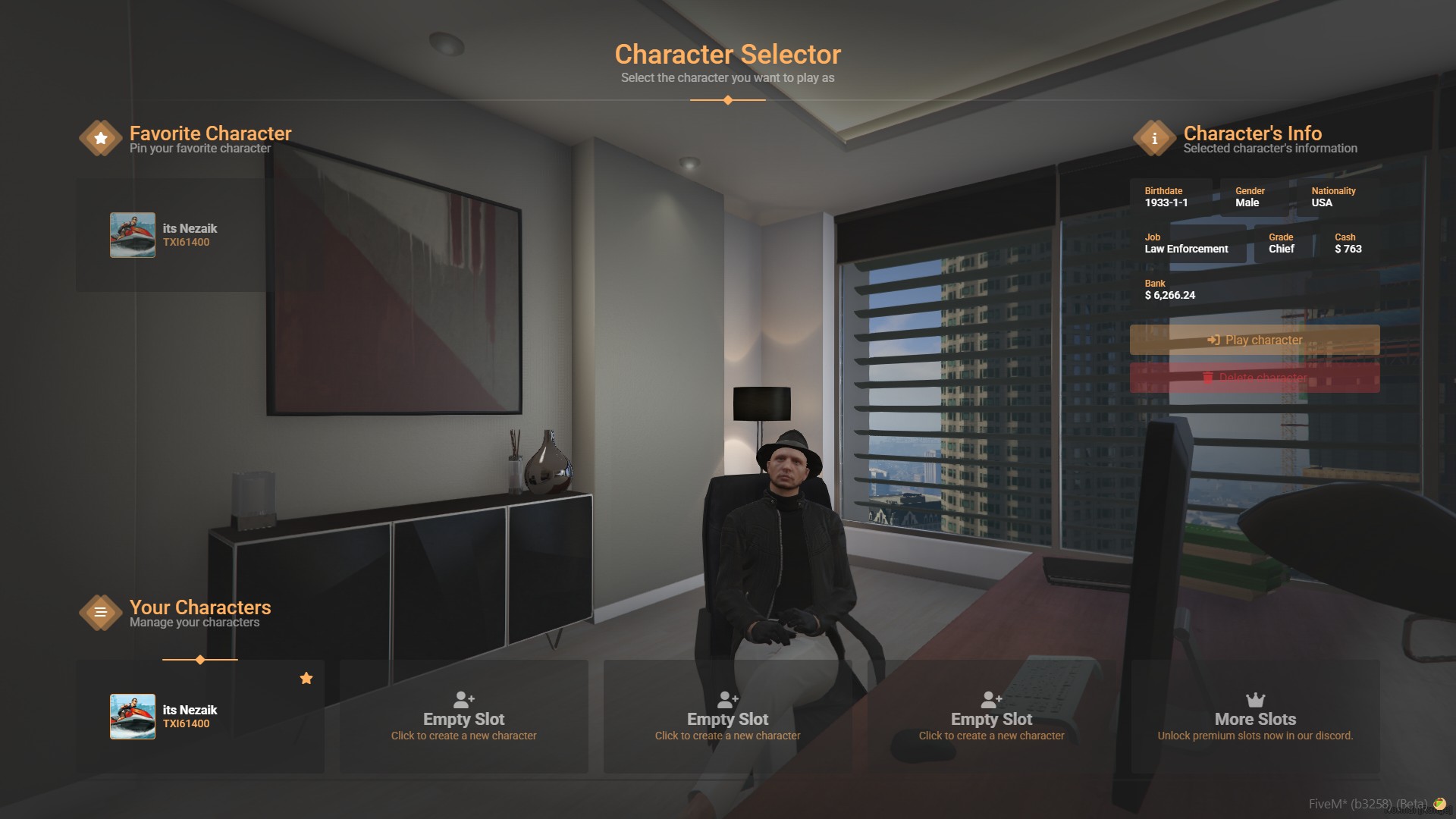 Multicharacter Script - Advanced All in one multicharacter + identity + spawn script - FiveM ...