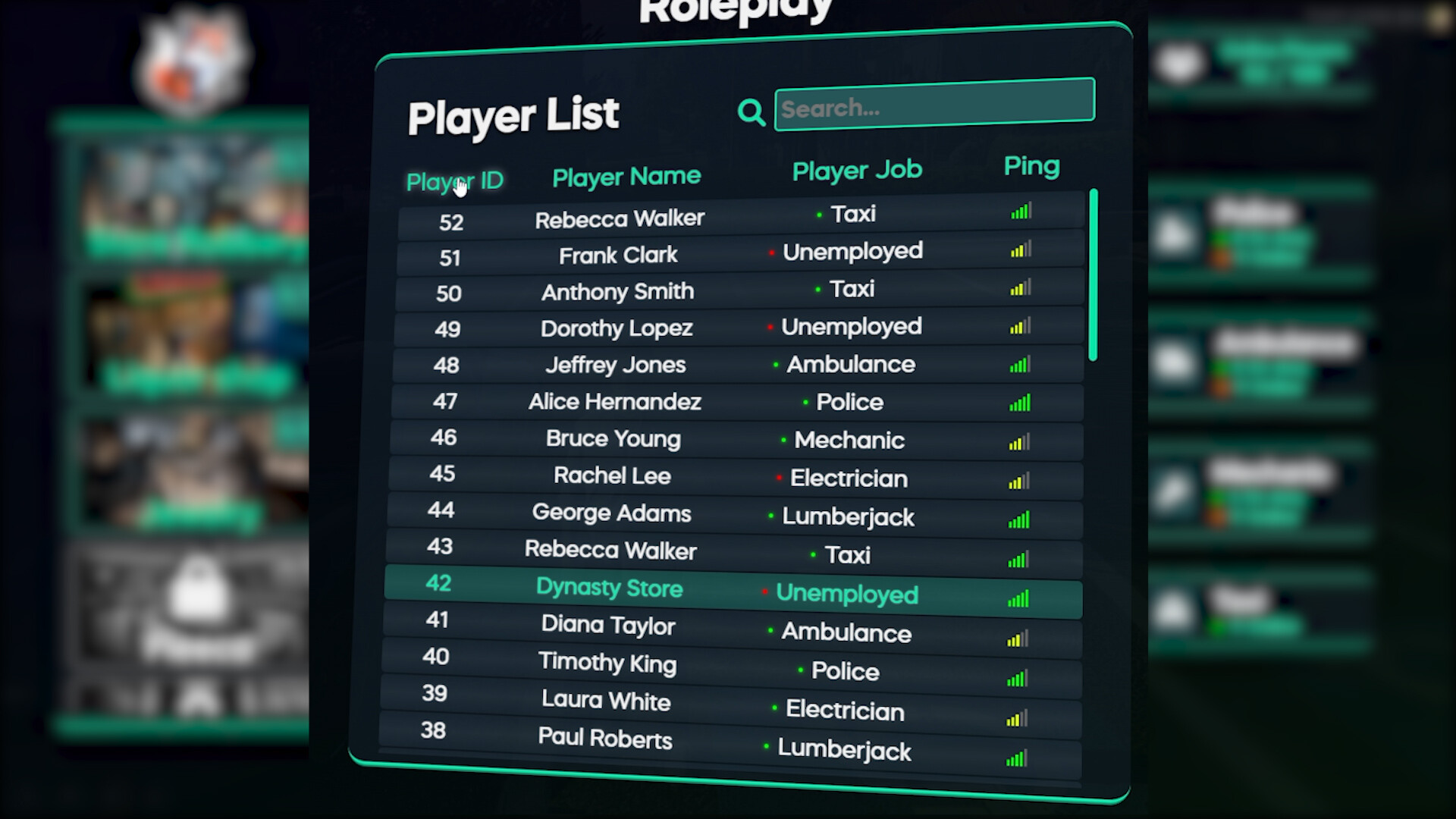 Dynasty Scoreboard - FiveM Releases - Cfx.re Community