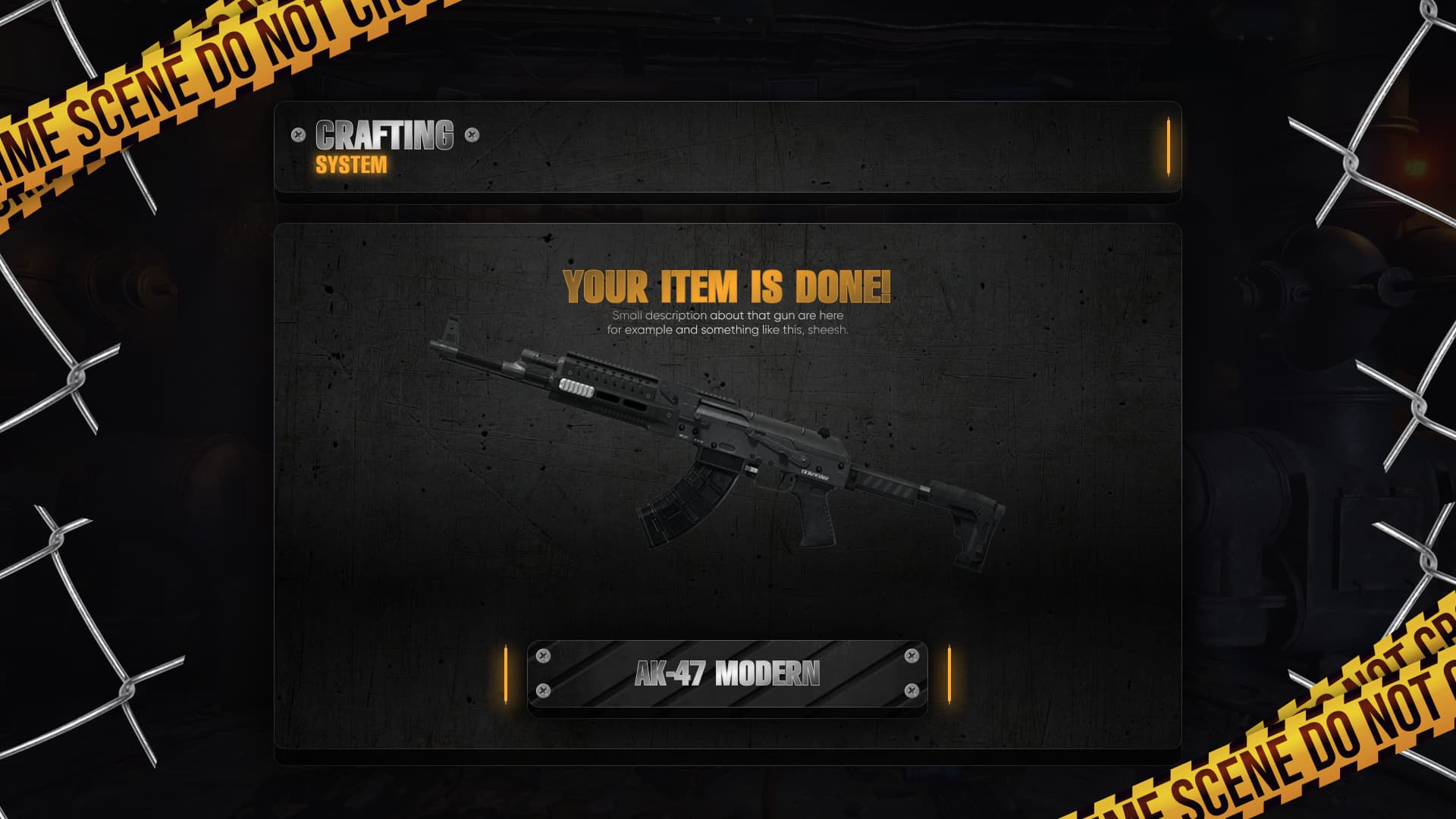 Advanced Crafting System - FiveM Releases - Cfx.re Community