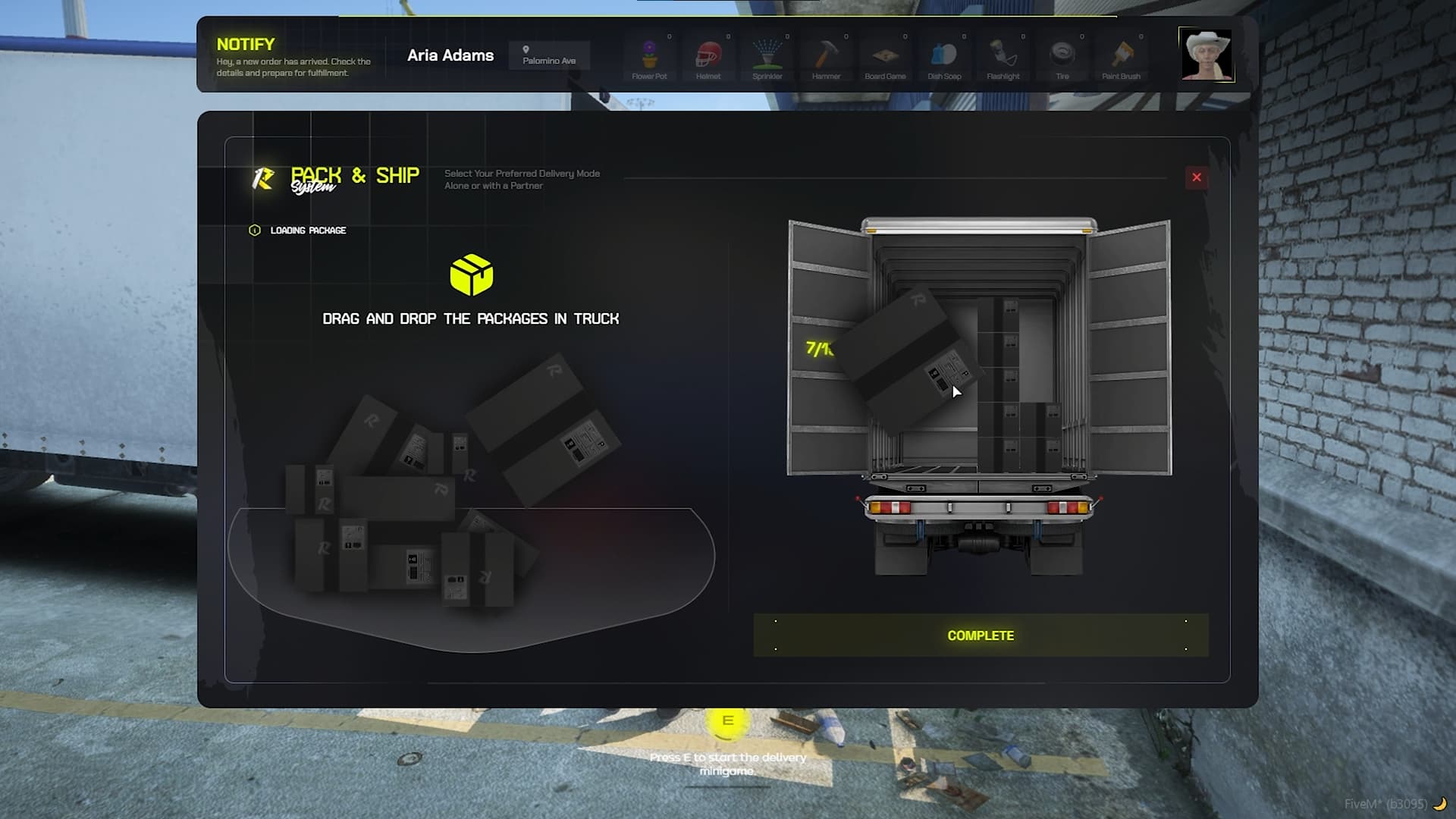 Logistics Job [ESX/QBCore/Qbox] - FiveM Releases - Cfx.re Community