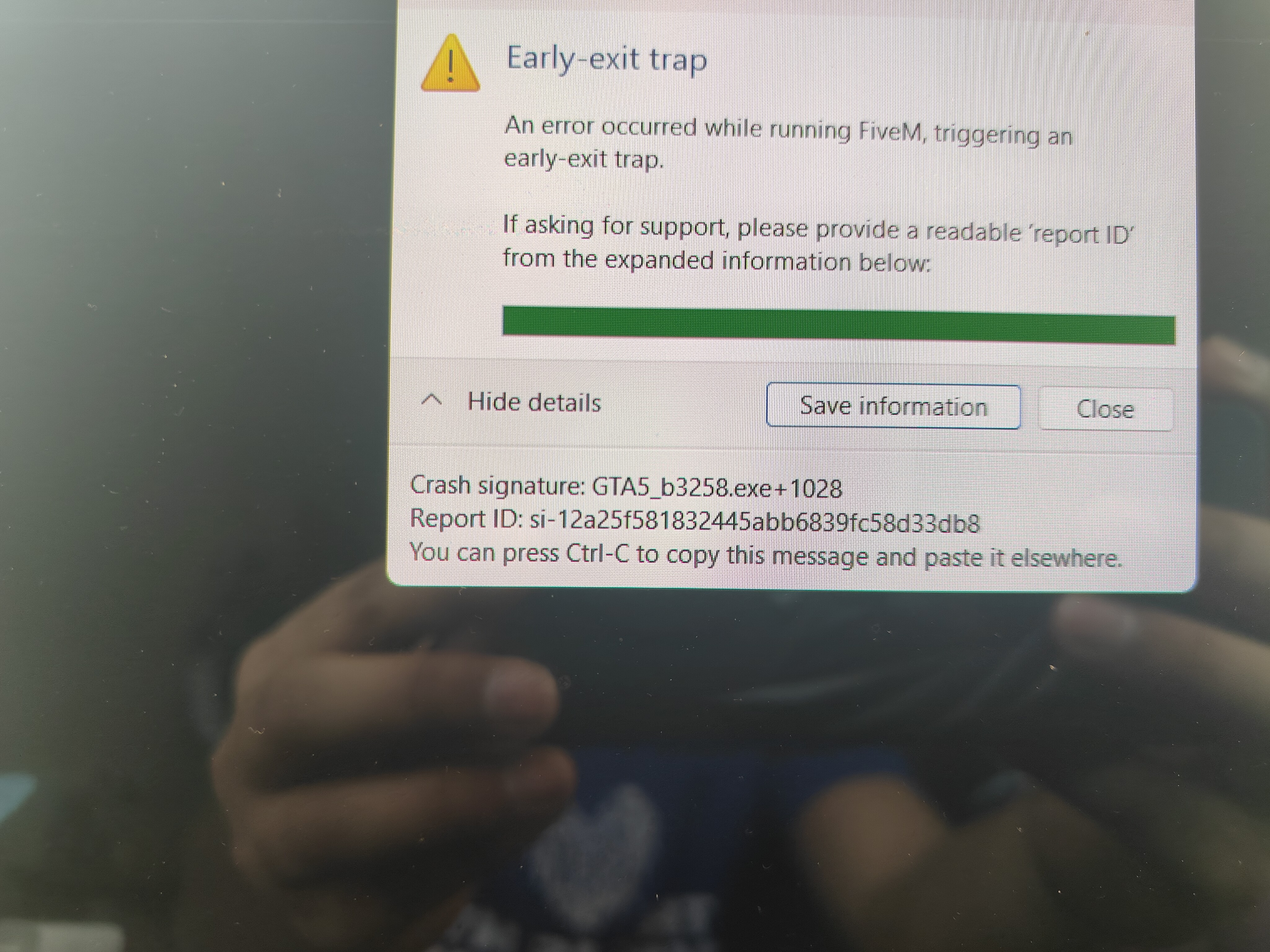 Early exit trap - FiveM Client Support - Cfx.re Community