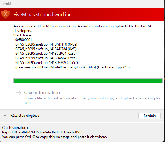 Crash - FiveM Client Support - Cfx.re Community