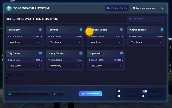 (FiveM script)] ZONE WEATHER SYSTEM [ESX/QB] - FiveM Releases - Cfx.re ...