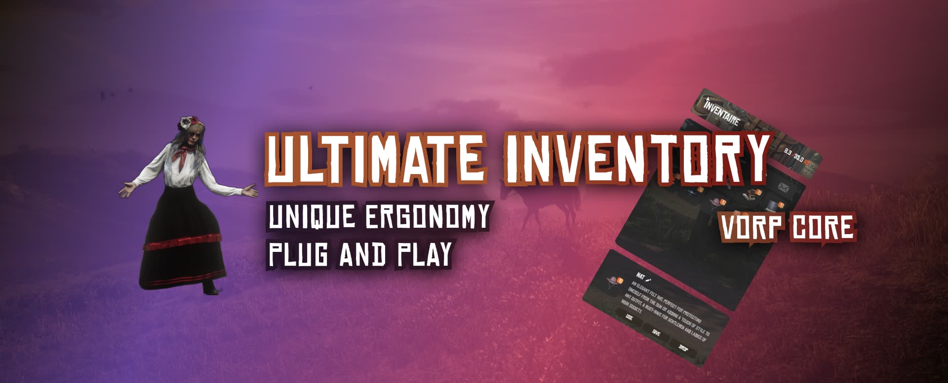 👜 Ultimate Inventory Script [VORP] - RedM Releases - Cfx.re Community