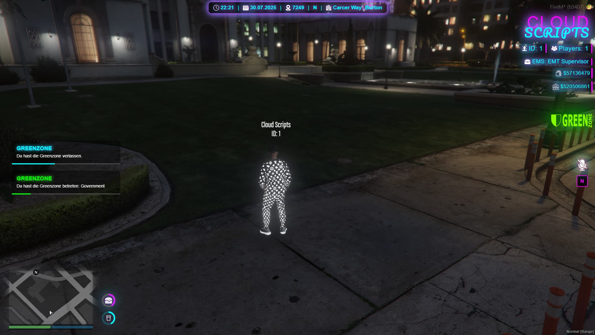 [PAID | ESX - QB ] HUDv3 NEON - CloudScripts - FiveM Releases - Cfx.re Community