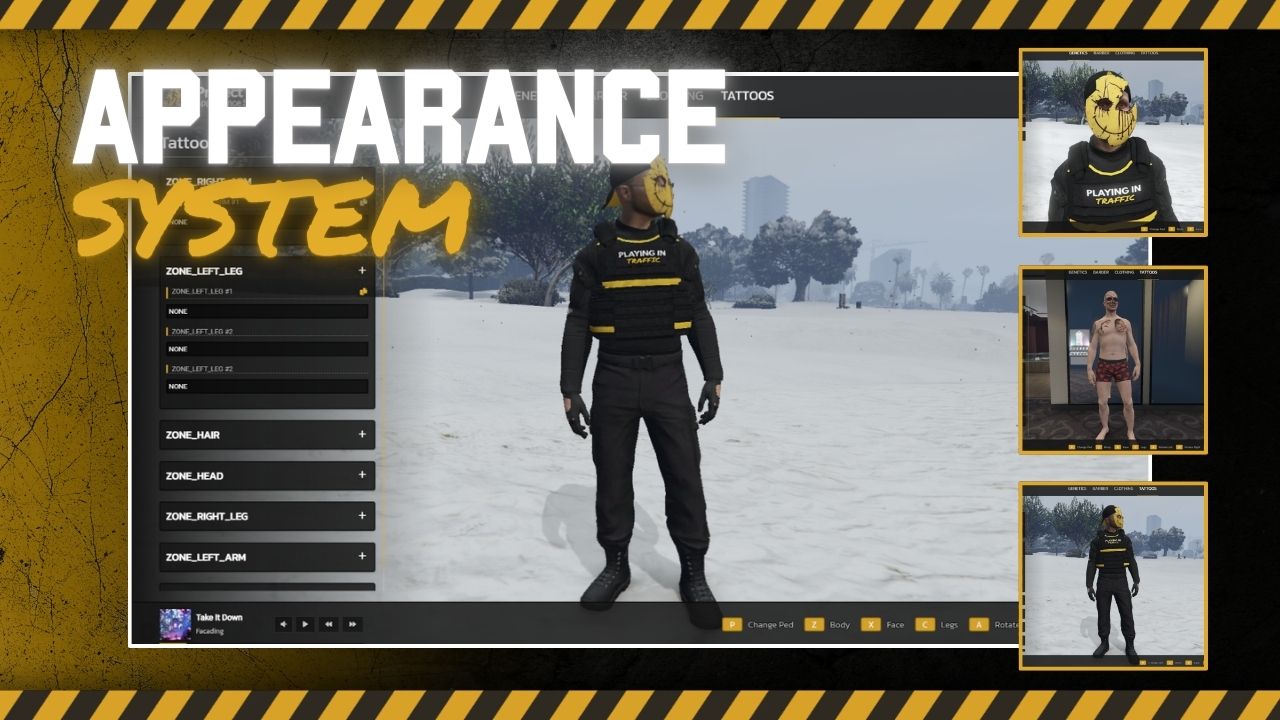 Appearance System [STANDALONE] - FiveM Releases - Cfx.re Community