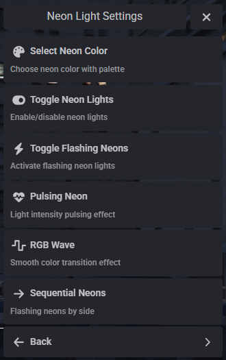 FTN NEON & HEADLIGHT FX [ESX] - FiveM Releases - Cfx.re Community