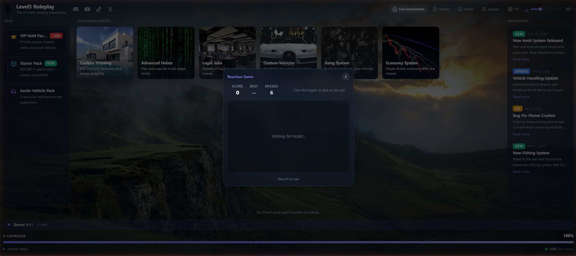 [PAID] [Standalone] Loading Screen -- Cinematic Intro, Glass UI, 8 ...