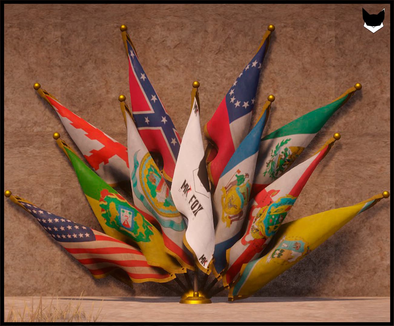 [PROPS] FACADE FLAGS & extra OFFICE FLAGS - RedM Releases - Cfx.re ...