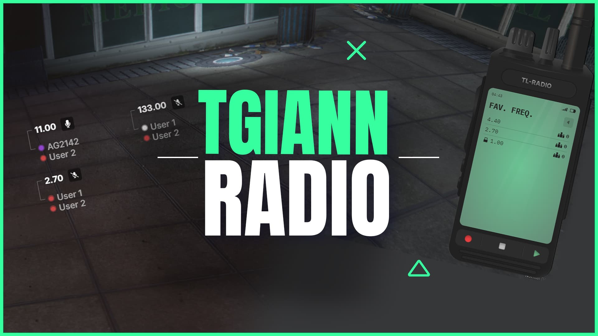 TGIANN Radio (Multi Channel Connect&Talking) - FiveM Releases - Cfx.re Community