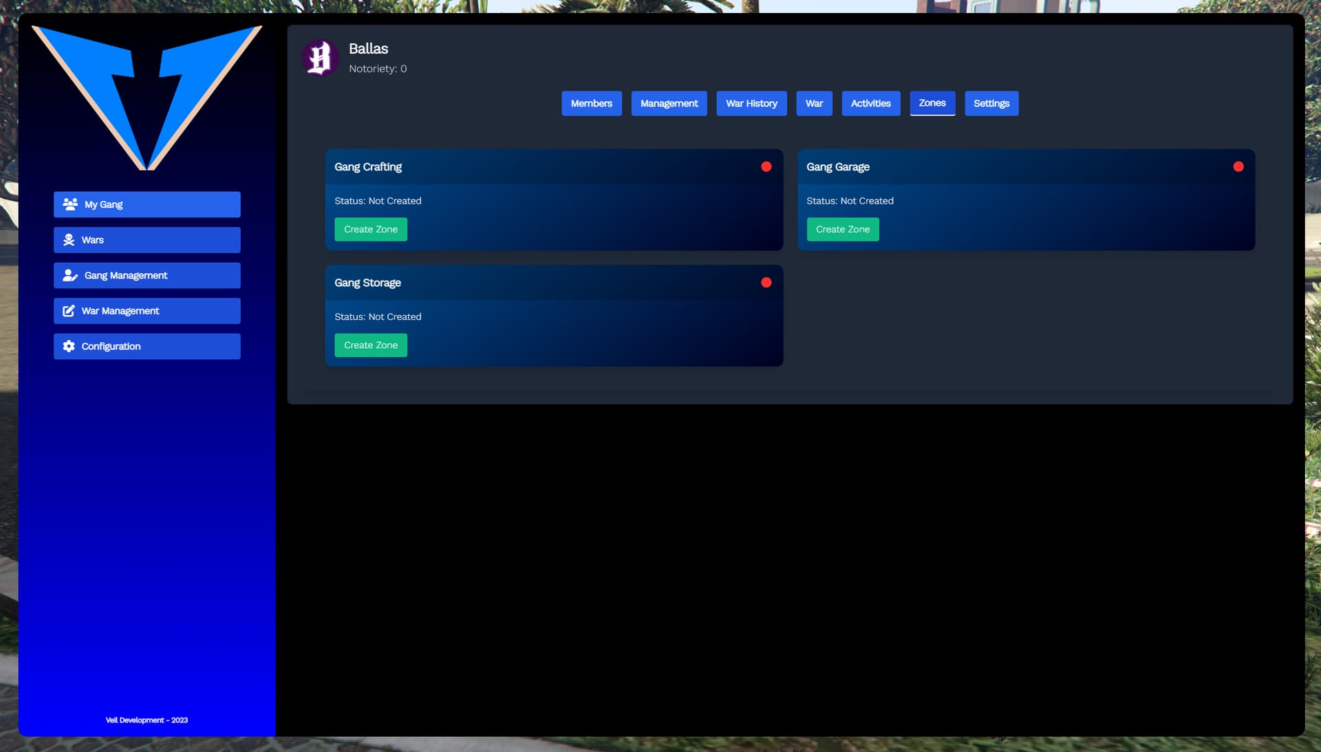 [Paid][QB] Veil Gang System - Releases - Cfx.re Community