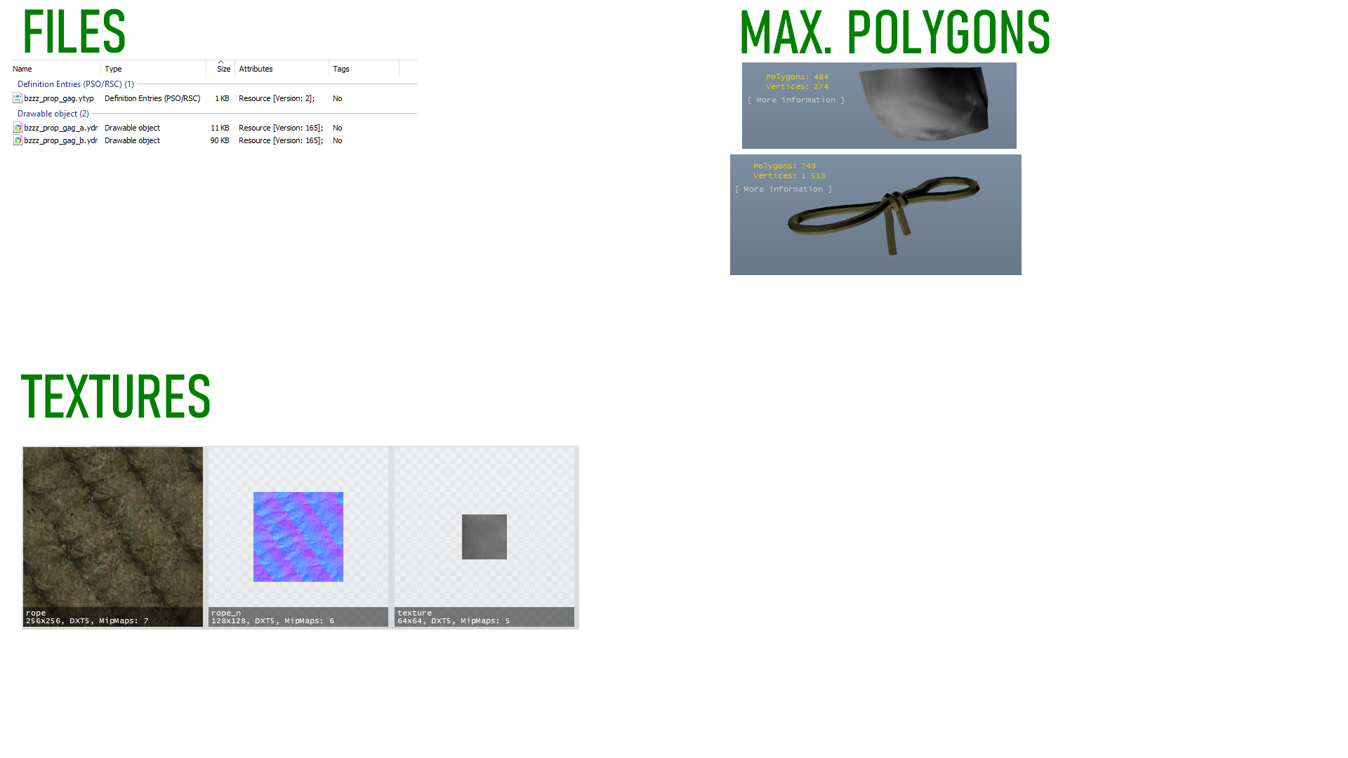 [PROPS] Rope cuffs and a gag - FiveM Releases - Cfx.re Community