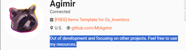 [FREE] Items Template for Ox_Inventory - Page 3 - FiveM Releases - Cfx ...