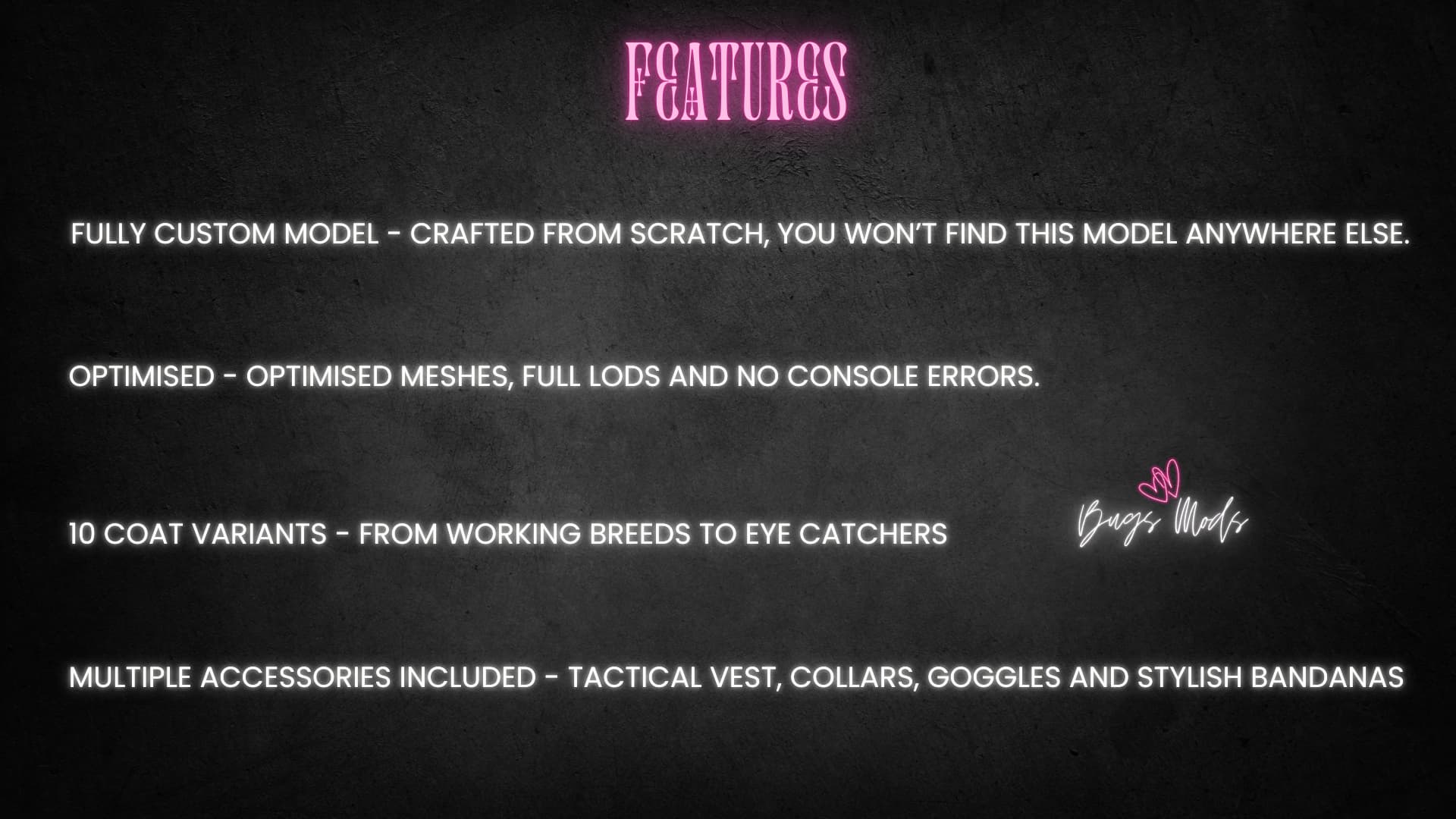 Custom K9 Police Dog Ped - FiveM Search