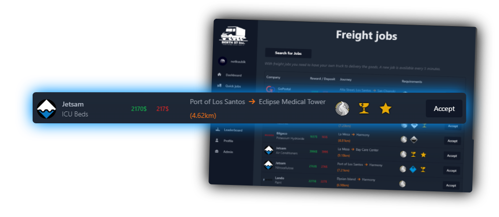 [PAID] kub Trucking Job [ESX / QB / CUSTOM] - FiveM Releases - Cfx.re ...