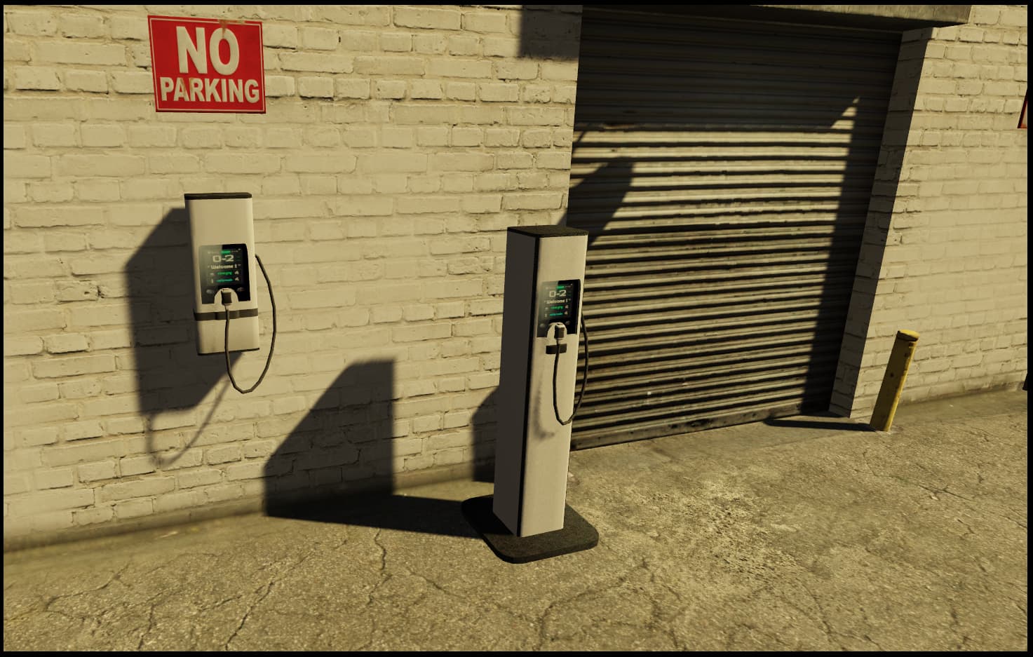 ZoZ3D's E-car charger station Props - FiveM Releases - Cfx.re Community