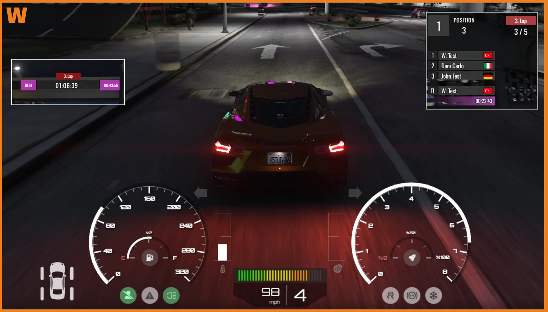 [STANDALONE] Wert Racing Hud - FiveM Releases - Cfx.re Community