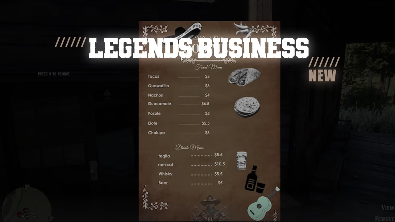 Legends: Business Menu Script - RedM Releases - Cfx.re Community