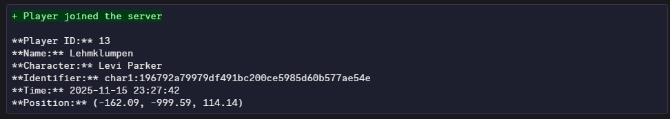 📦 [Release] Advanced ESX Log System – Ultimate Player Activity Logging ...