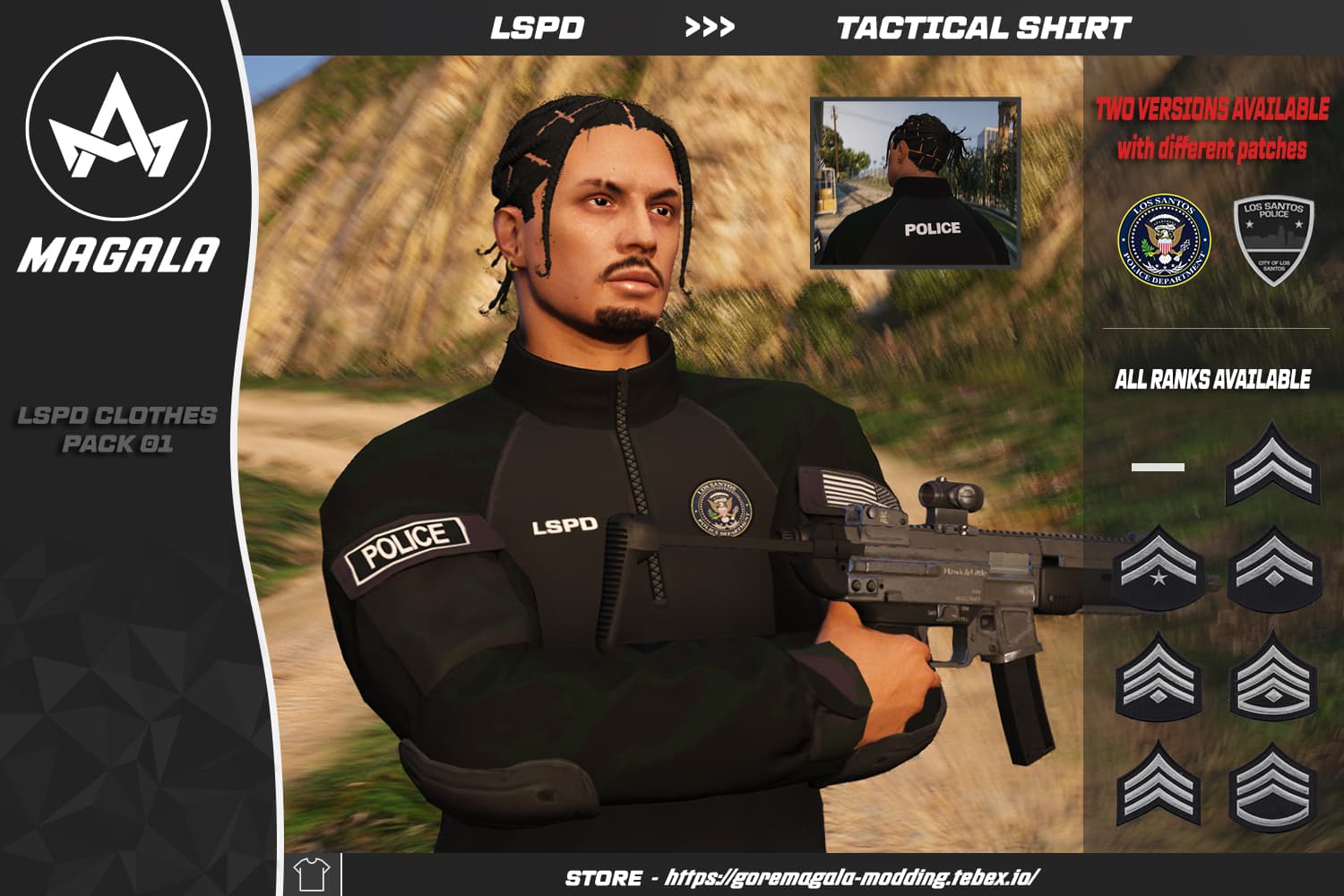 LSPD - Clothes Pack - Male/Female - FiveM Releases - Cfx.re Community
