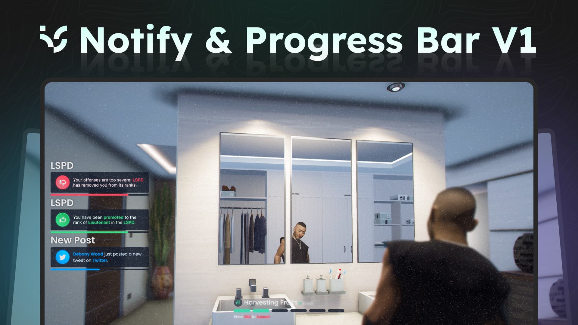 Notification And Progress Bar V1 Fivem Releases Cfxre Community