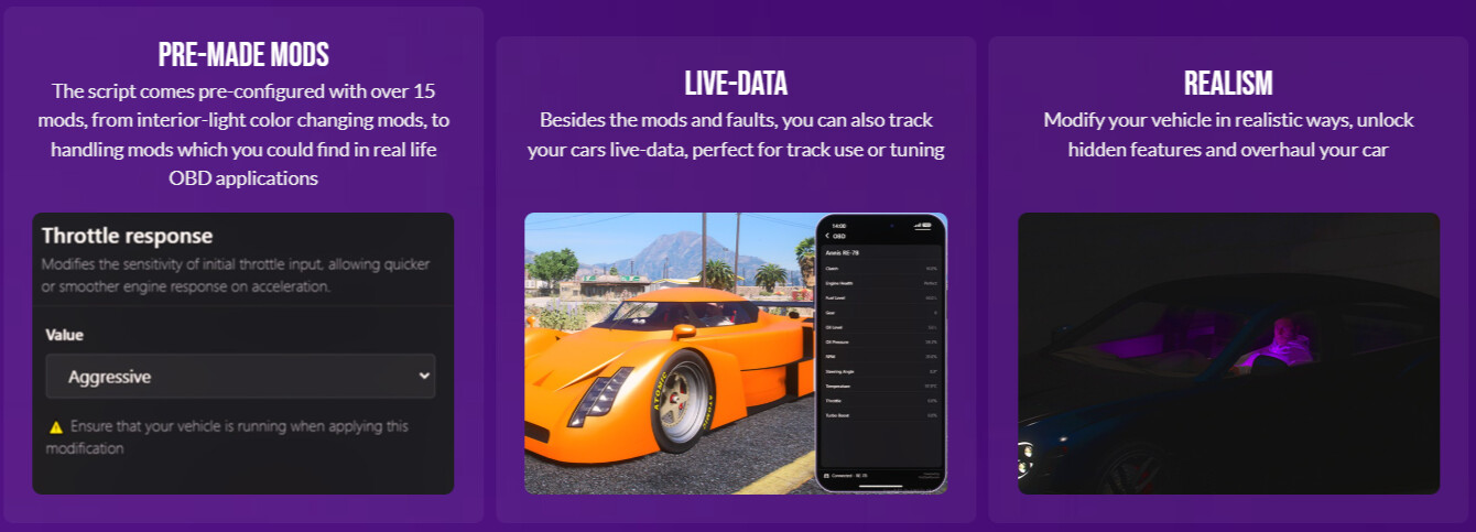 OBD Device - Scan & Code - FiveM Releases - Cfx.re Community