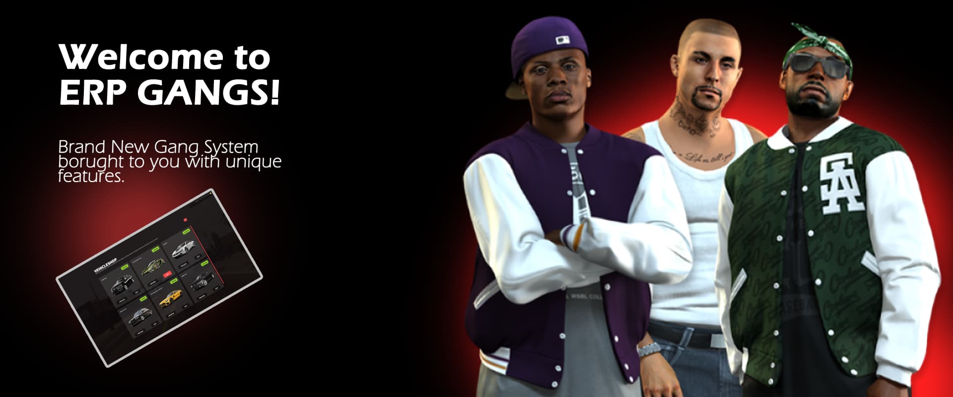 [PAID] #7 ERP Gang System - FiveM Releases - Cfx.re Community