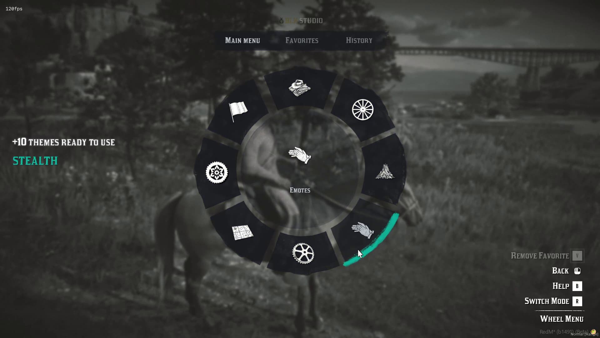 RedM Radial Menu | Clothes, Emotes, HotKeys, Favorites, History, and ...