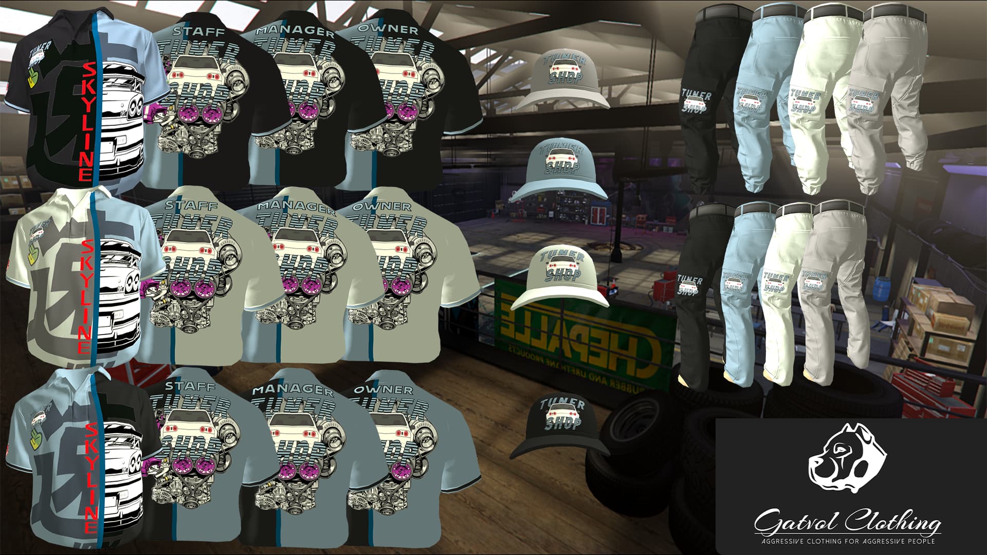 Tuner Shop Uniforms Male and Female - FiveM Releases - Cfx.re Community