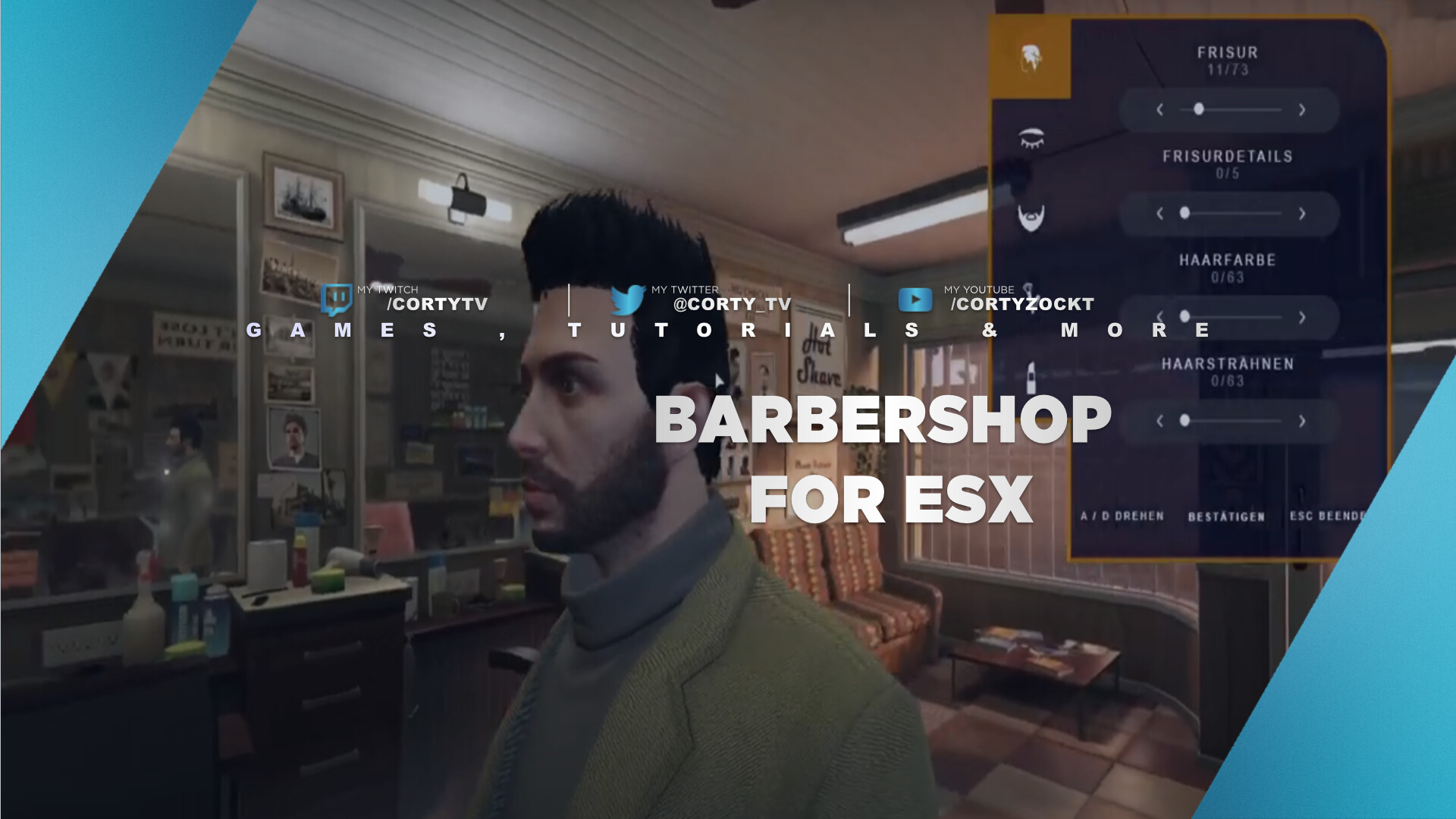 [PAID][ESX] Barbershop | Easy installation - FiveM Releases - Cfx.re Community