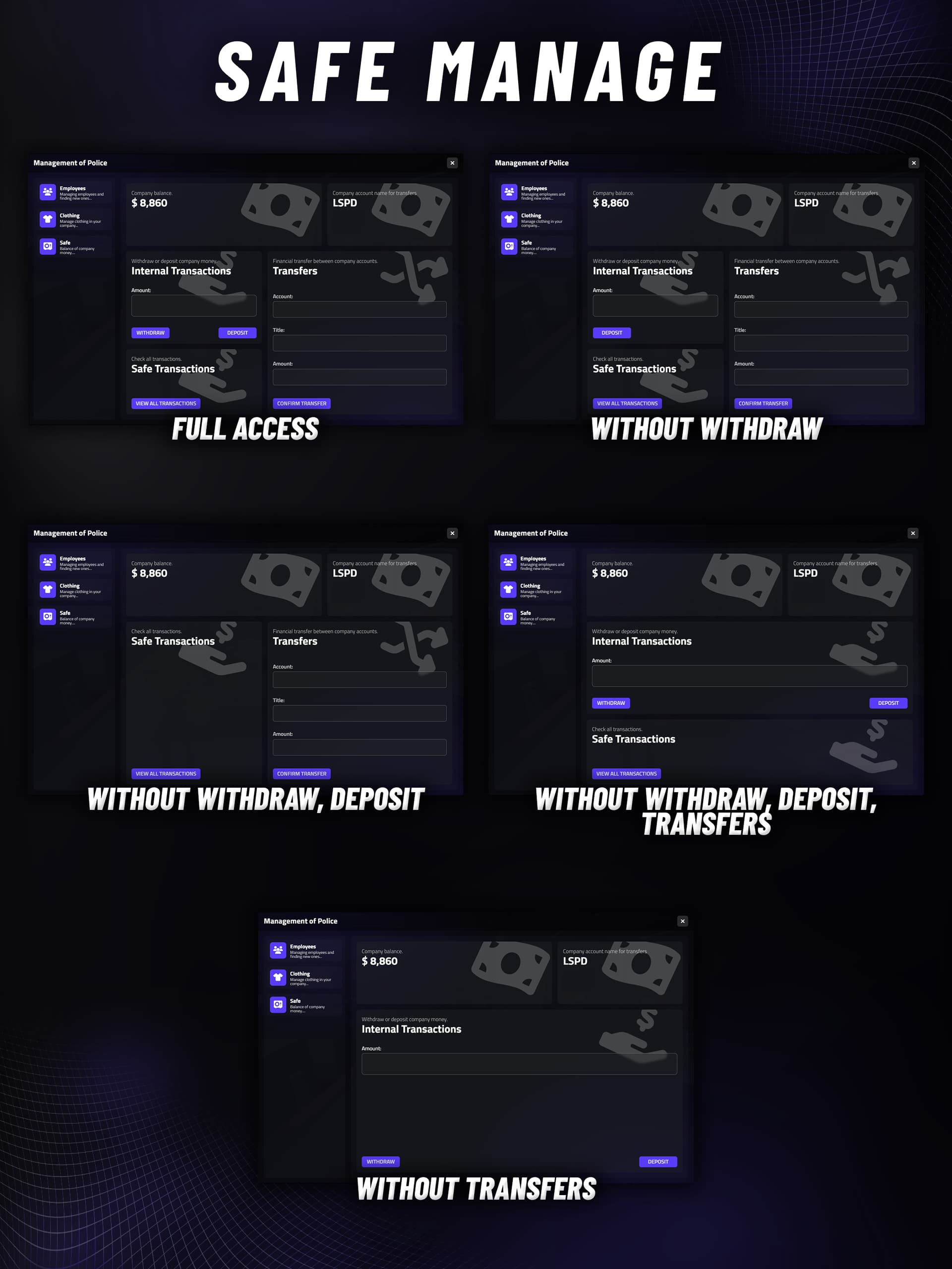 [ESX/QB/QBX] vms_bossmenu | Extensive system of Boss & Gang Menu ...