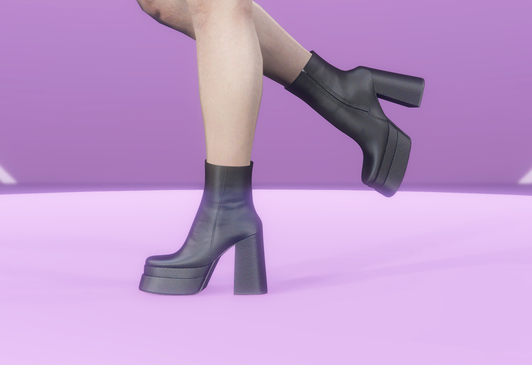 [PAID] Chunky high heels leather boots for MP Female - FiveM Releases ...