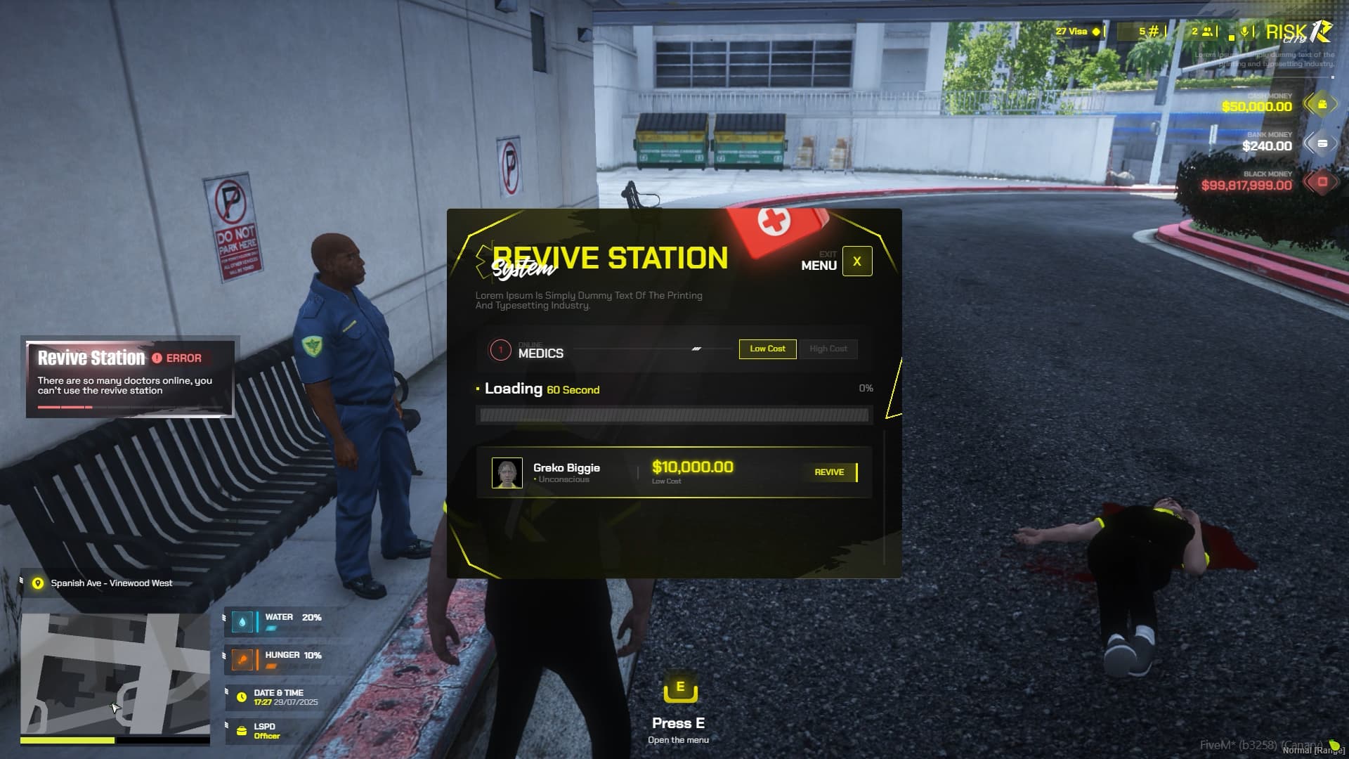 REVIVE STATION [ESX, QBCORE, QBOX] - FiveM Releases - Cfx.re Community