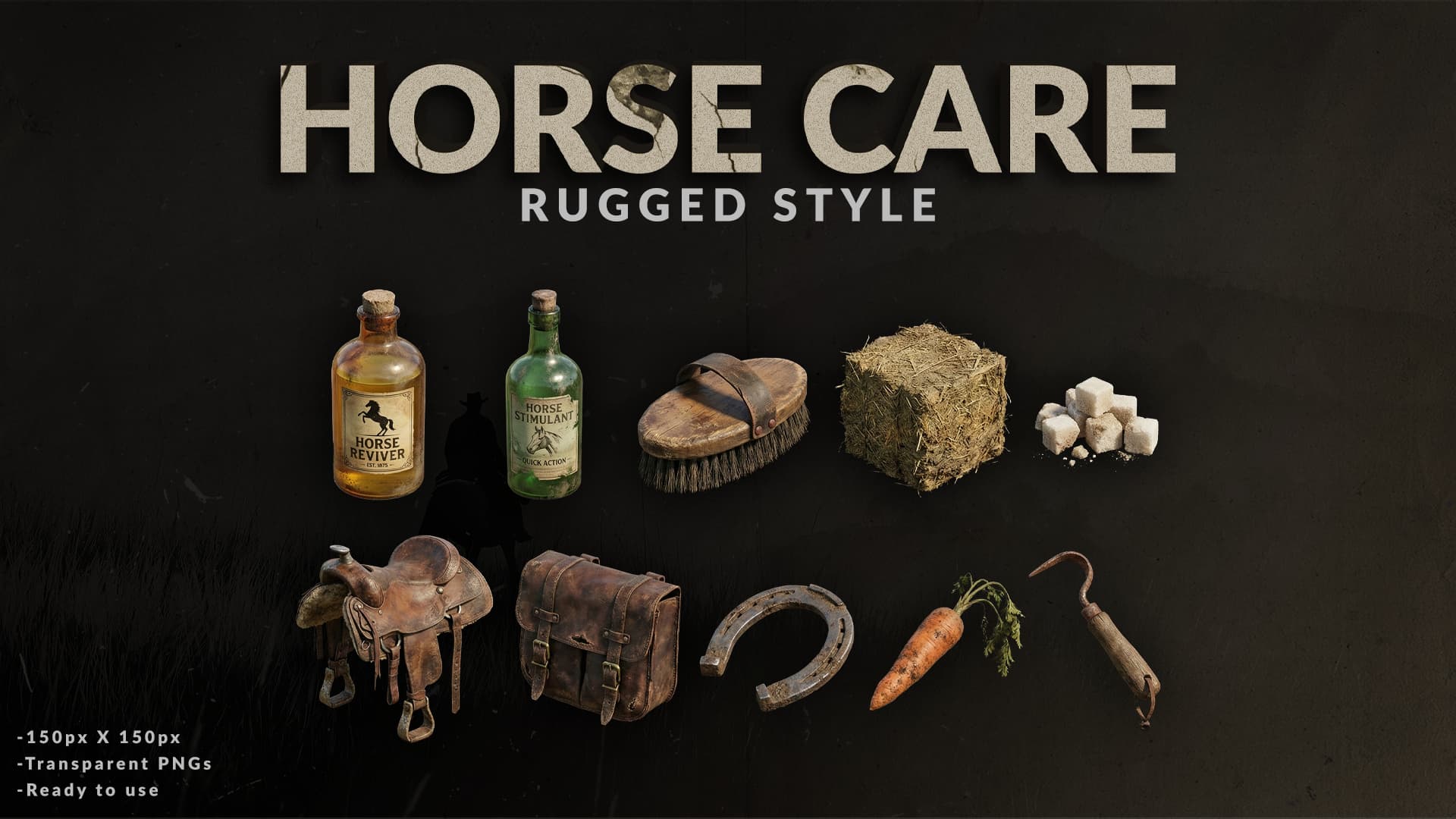 [FREE] [RedM] 🐎 The Stable Essentials: Premium Horse Care Icons (Rugged ...